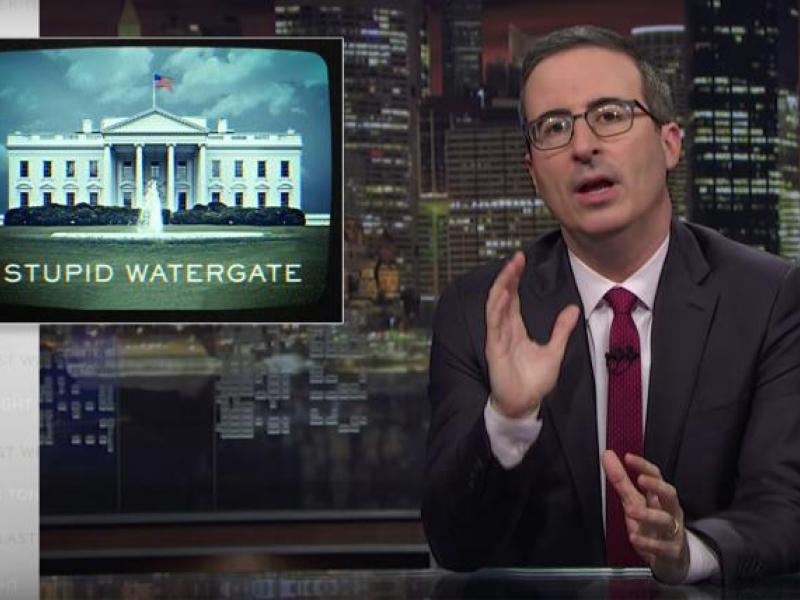 'Stupid Watergate II': Watch John Oliver explain how Trump & friends ...