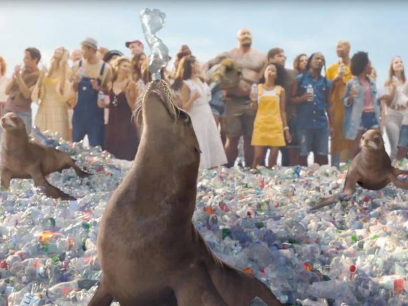 Sodastream, soon to be owned by Pepsico, mocks classic Coke ad | Ad Age