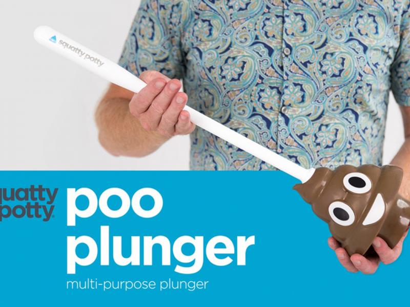 Squatty Potty Wants to Make This Poop Emoji Plunger to Help Clear All ...