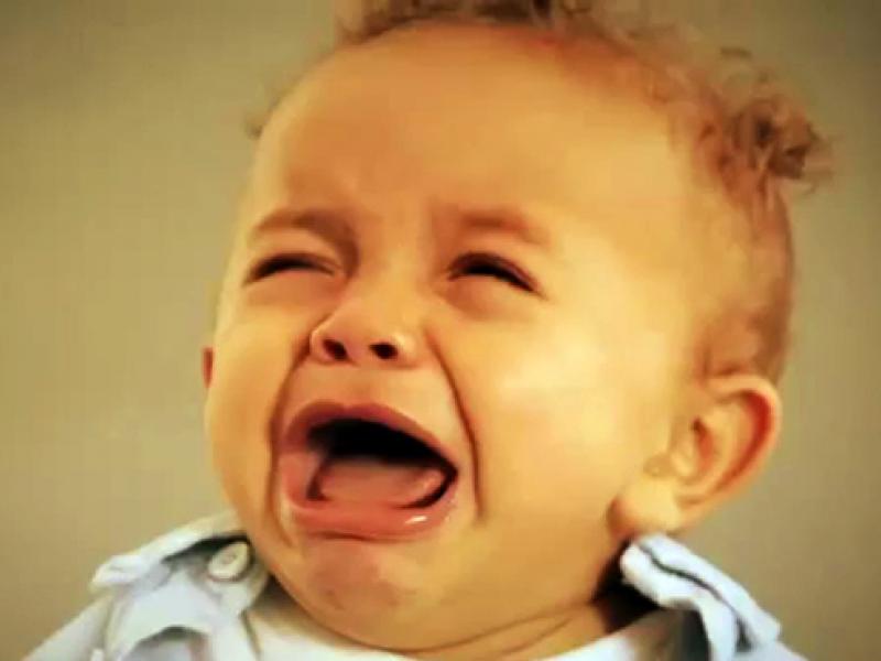 Infants Bawl Their Little Hearts Out in Charming Baby Product ...