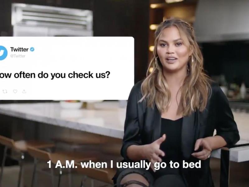 Chrissy Teigen reveals her Twitter secrets in this film from Twitter ...