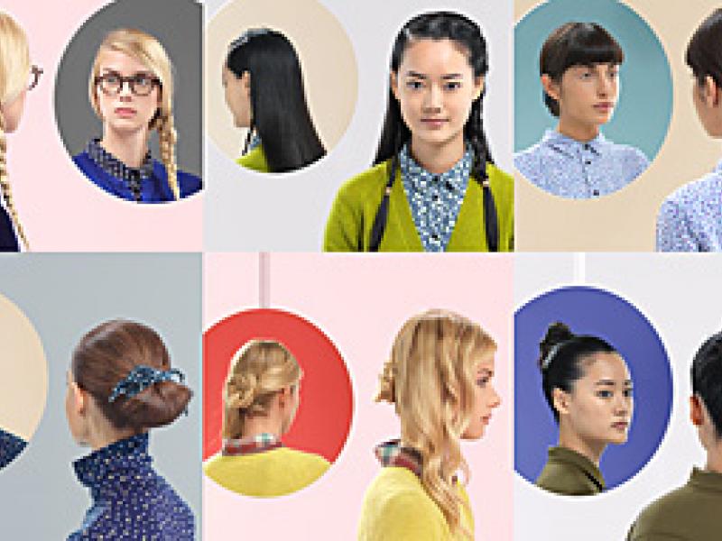 Uniqlo Shows You Exactly What Hairdo Goes With Its Clothes | Ad Age