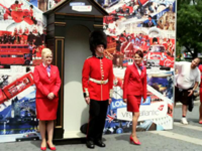 Virgin Atlantic : Union Jack Square | Ad Age