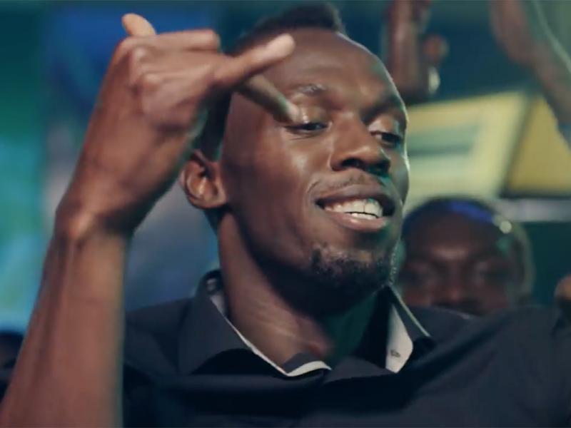 Usain Bolt Shows Off His Moves in Virgin Media's Music Video | Ad Age