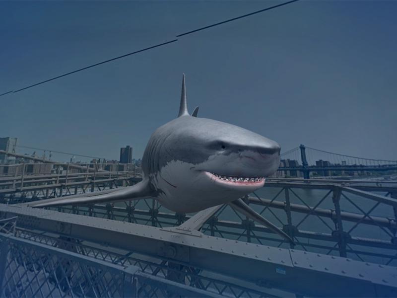 See a Shark Roaming Your Neighborhood in VW's Shark Week Experience ...