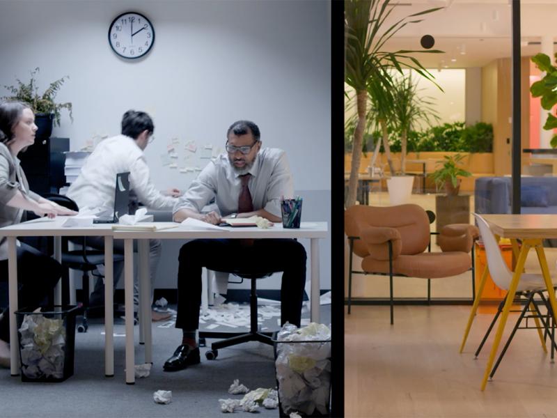 WeWork debuts first campaign from in-house creative agency | Ad Age