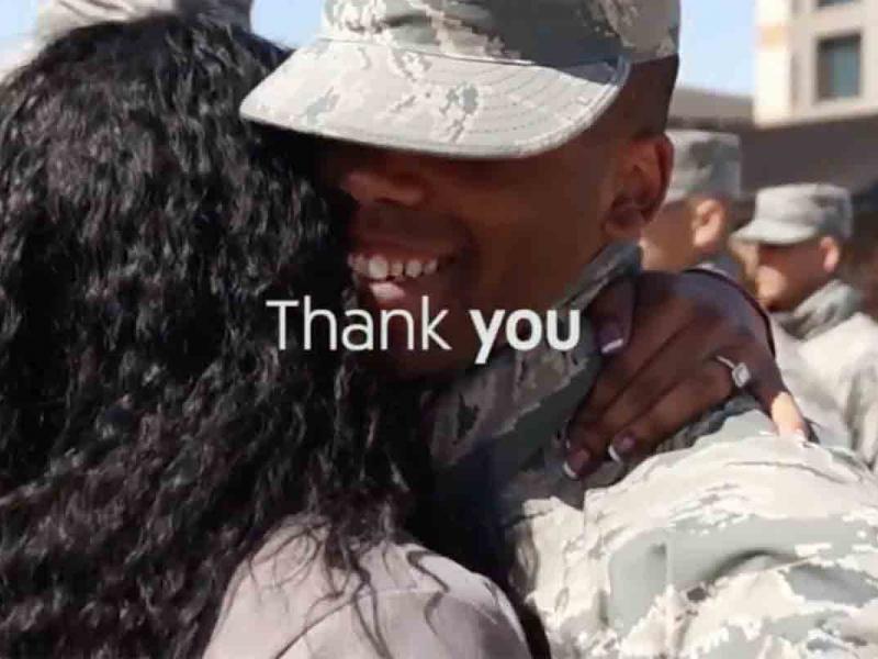 YouTube is marking Veterans Day with a video compilation featuring real ...