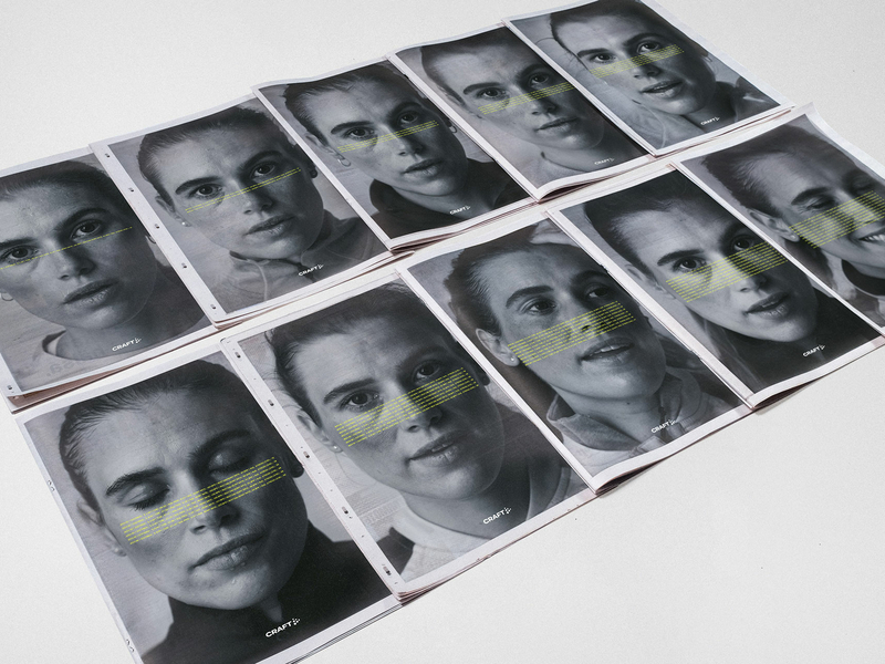 Craft Sportswear published 10 print ads over 10 weeks tracking a single ...