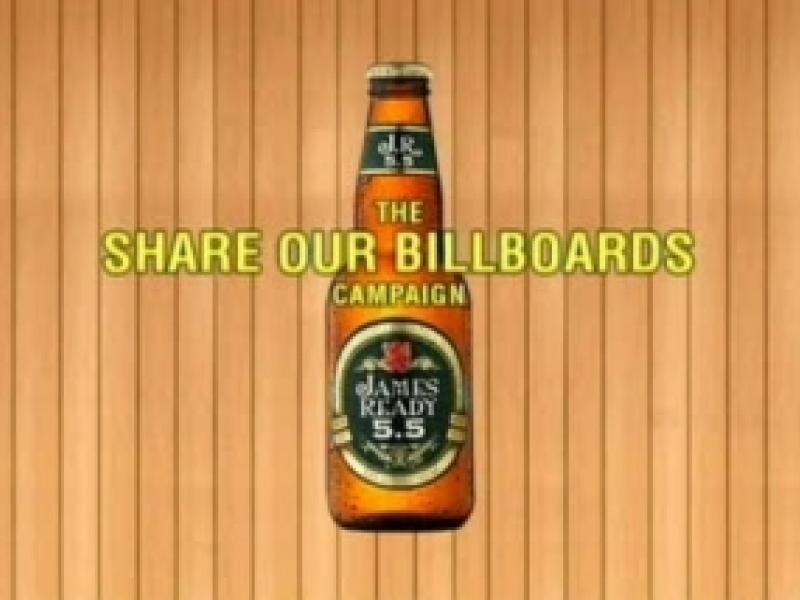 James Ready : Share Our Billboards Campaign | Ad Age