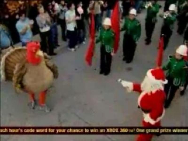 Comedy Central : Turkey vs. Santa | Ad Age