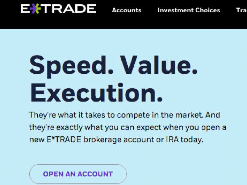 E-Trade Puts Creative Account in Review | Ad Age