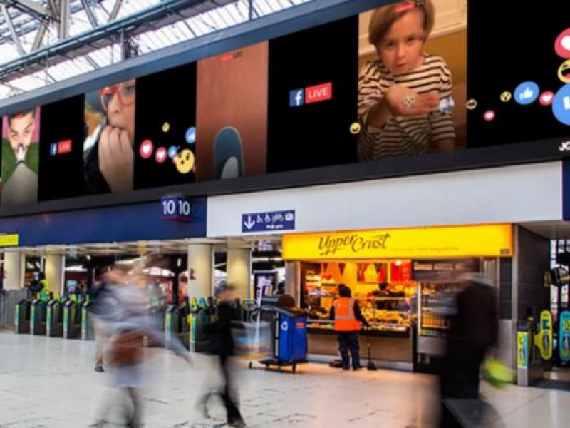 Facebook Live's First Ad Campaign Shines a Light on Its Users | Ad Age