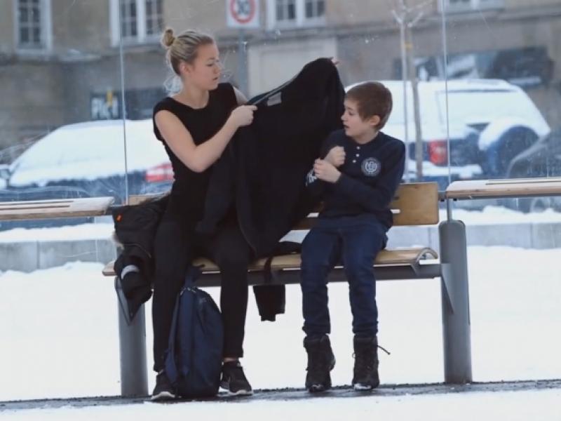 Viral Ad Campaign Asks: 'Would You Help a Freezing Child?' | Ad Age