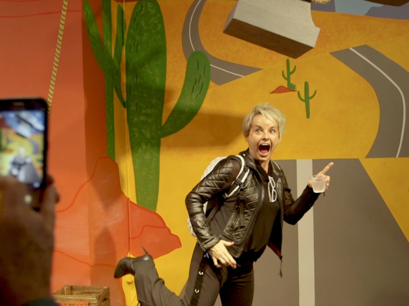 Warner Bros. turned a 6,000 sq. foot space into an immersive cartoon ...