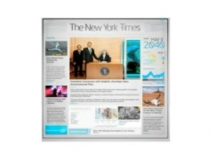 Intel : New York Times Homepage Takeover | Ad Age