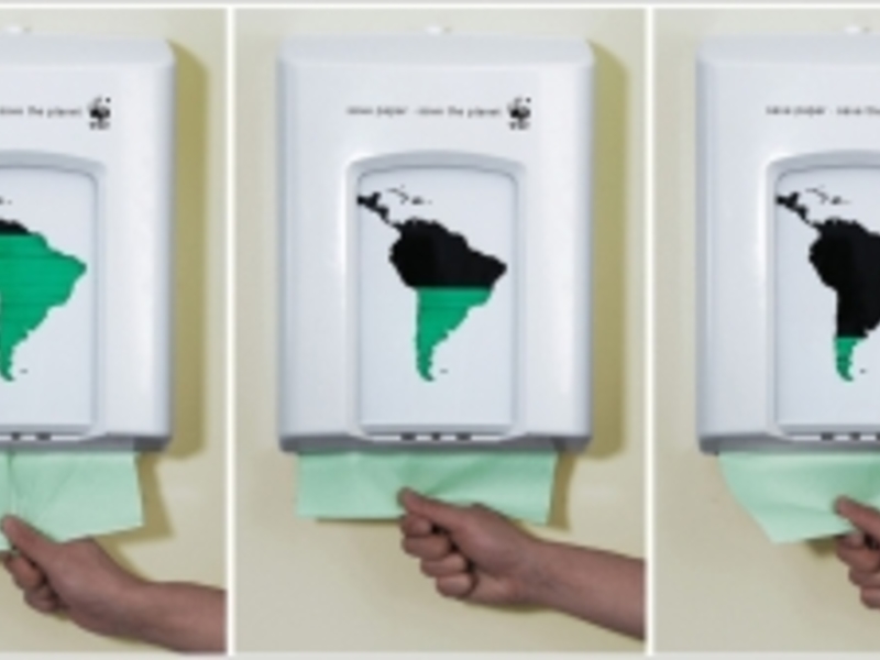 WWF : Paper Dispenser | Ad Age