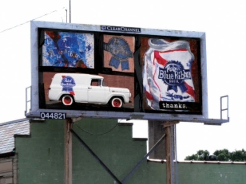 Pabst Blue Ribbon : PBR City as Gallery | Ad Age