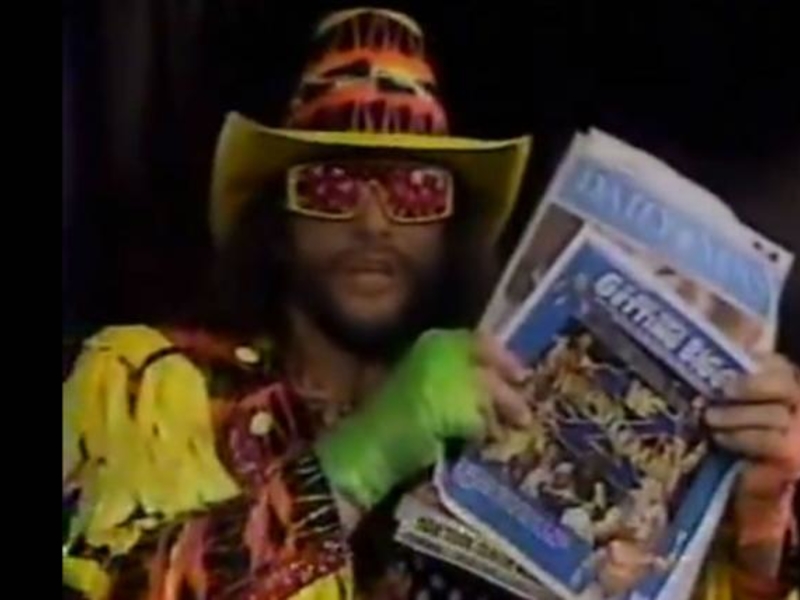 That's So '90s: Watch Macho Man Persuasively Sell the Daily News in ...