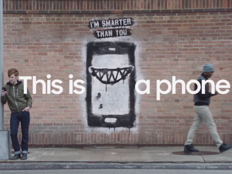 Samsung Hooks Viewers With 'This Is a Phone' | Ad Age