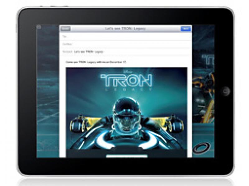 Apple Launches First IAd for IPad, for Disney's 'Tron Legacy' | Ad Age