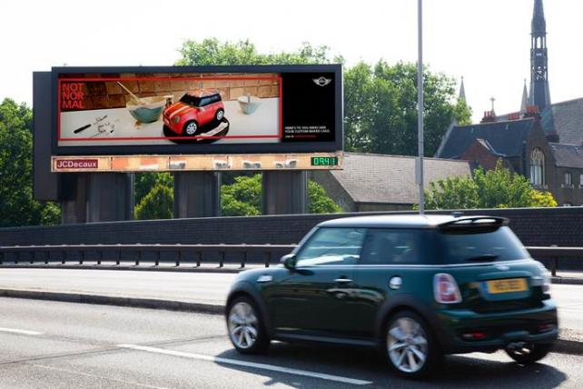 MINI Drivers Get Billboards With Messages Aimed at Them | Ad Age