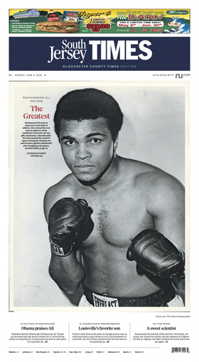 Remembering Muhammad Ali: 12 Newspaper Front Pages From Around the ...