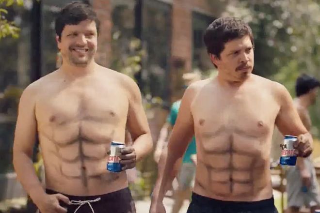 International Beer Day funny beer ads Bud Light Busch Michelob Ultra ...