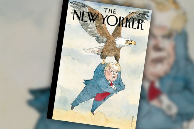 ‘A Weight Lifted’: The New Yorker depicts Trump’s exit | Ad Age