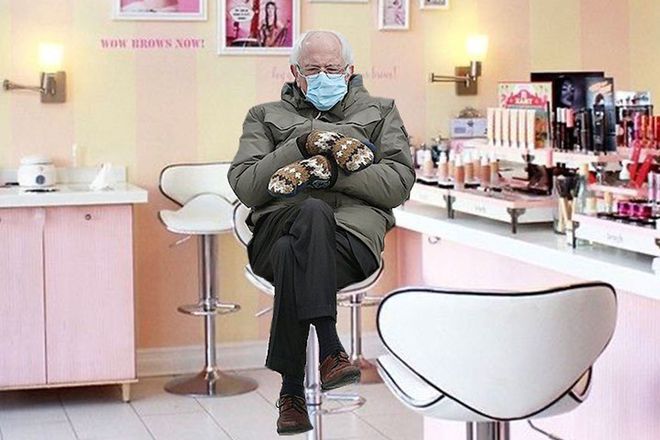 The 18 craftiest brand memes of Bernie Sanders and his mittens from the ...