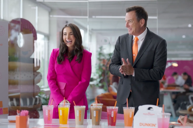 See Dunkin’s ads Will Arnett, Corporate Natalie, Joey Fatone | Ad Age