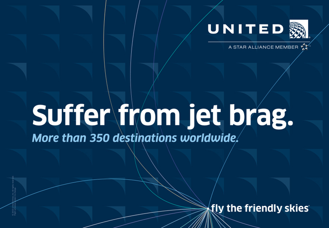 United Airlines OOH ads, tour of new digital billboards | Ad Age
