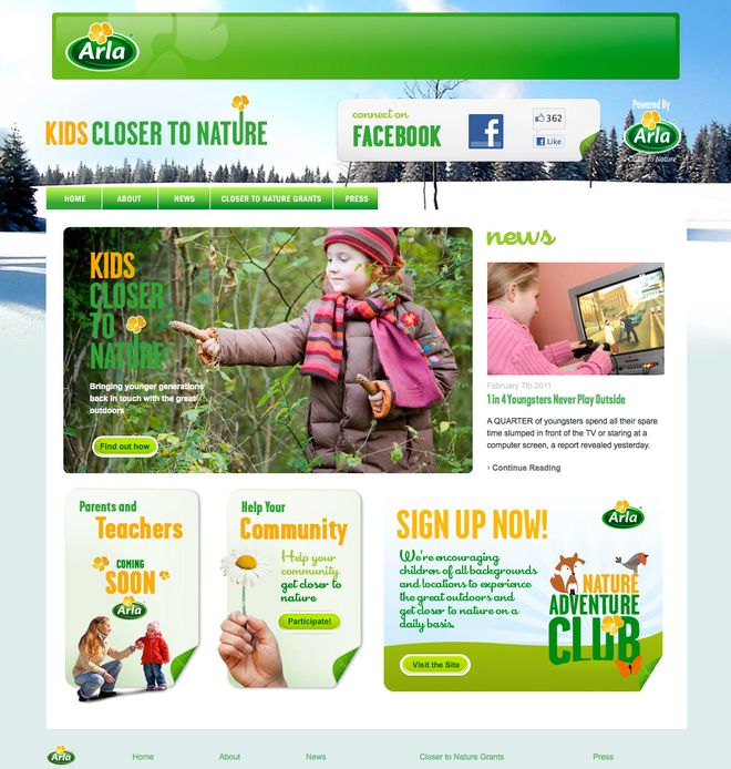 Arla : Kids Closer to Nature | Ad Age