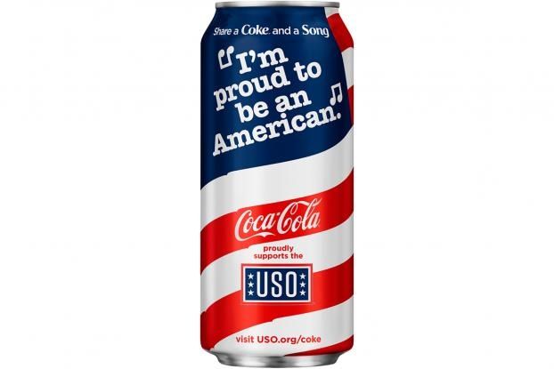 Coke Gets Patriotic With Limited Edition U.S. Flag Can | Ad Age
