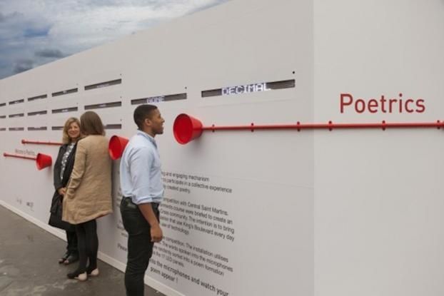 Google Turns Your Words Into Poetry With an Interactive Billboard | Ad Age