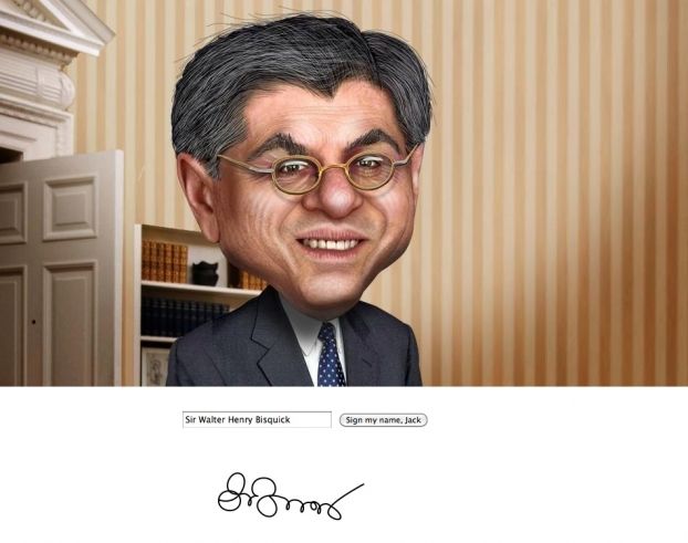 Mechanical Scribe : Jack Lew Signature Generator | Ad Age