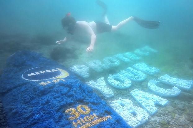 Nivea Creates an Underwater Billboard to Promote Sunscreen | Ad Age