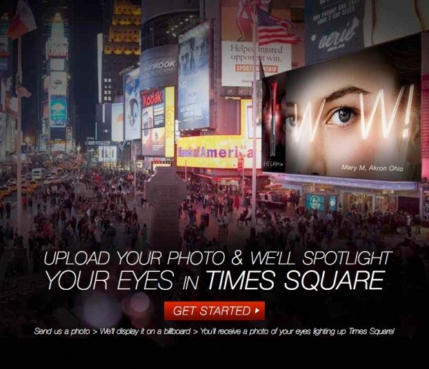 Olay Puts Fans' Eye Makeup On Times Square Billboard | Ad Age