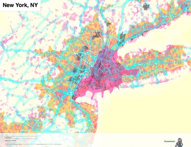 Stamen Design : Pretty Maps | Ad Age