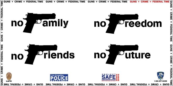 LAPD : A Disarming Billboard | Ad Age