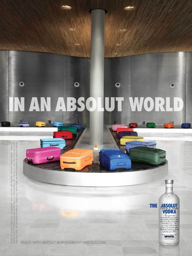 Absolut : In An Absolut World | Ad Age