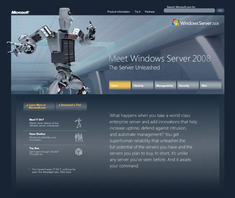 Microsoft : Windows Server 2008 | Ad Age