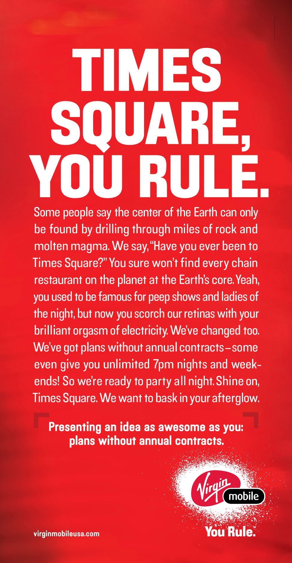 Virgin Mobile : You Rule | Ad Age